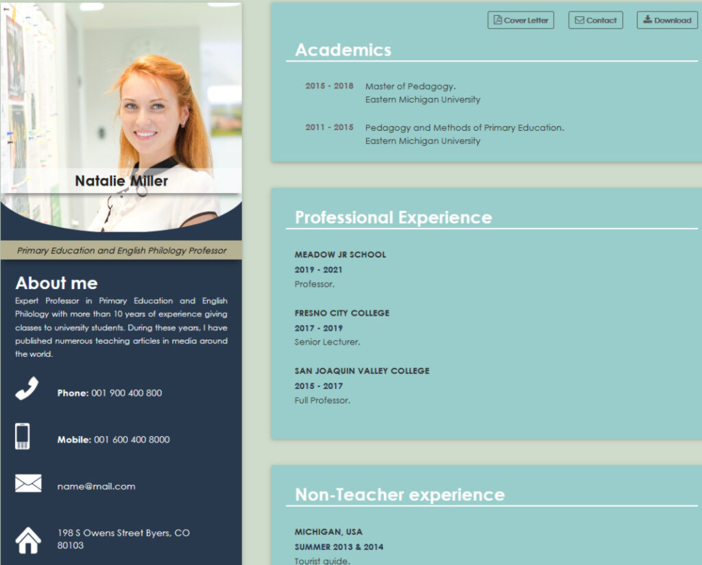 Teaching Jobs in Private Schools, Send Your Resume | CVExpress